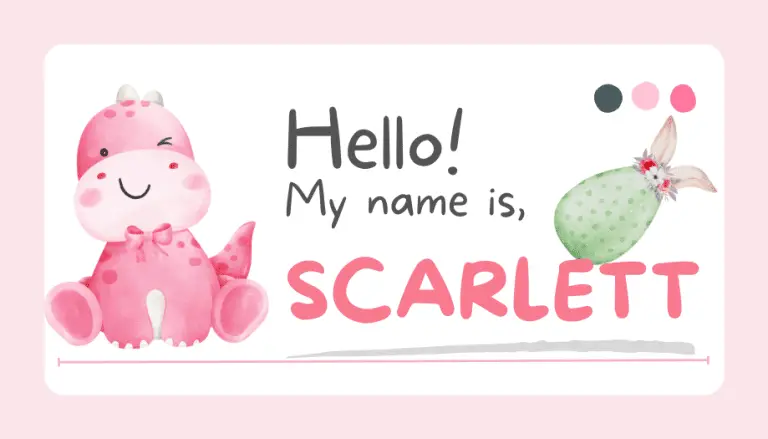 Scarlett Name: Origin, Hebrew, Biblical & Spiritual Meaning