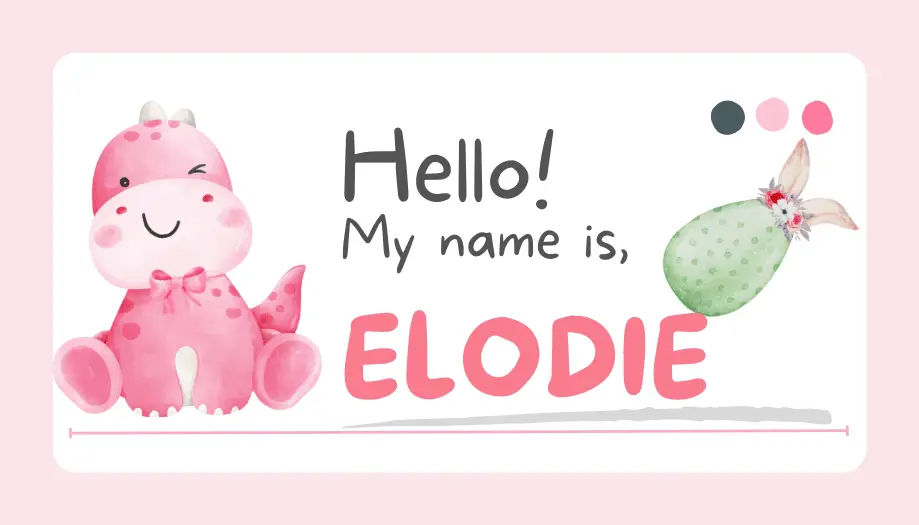 Elodie Name: Meaning, Origin, Popularity & More